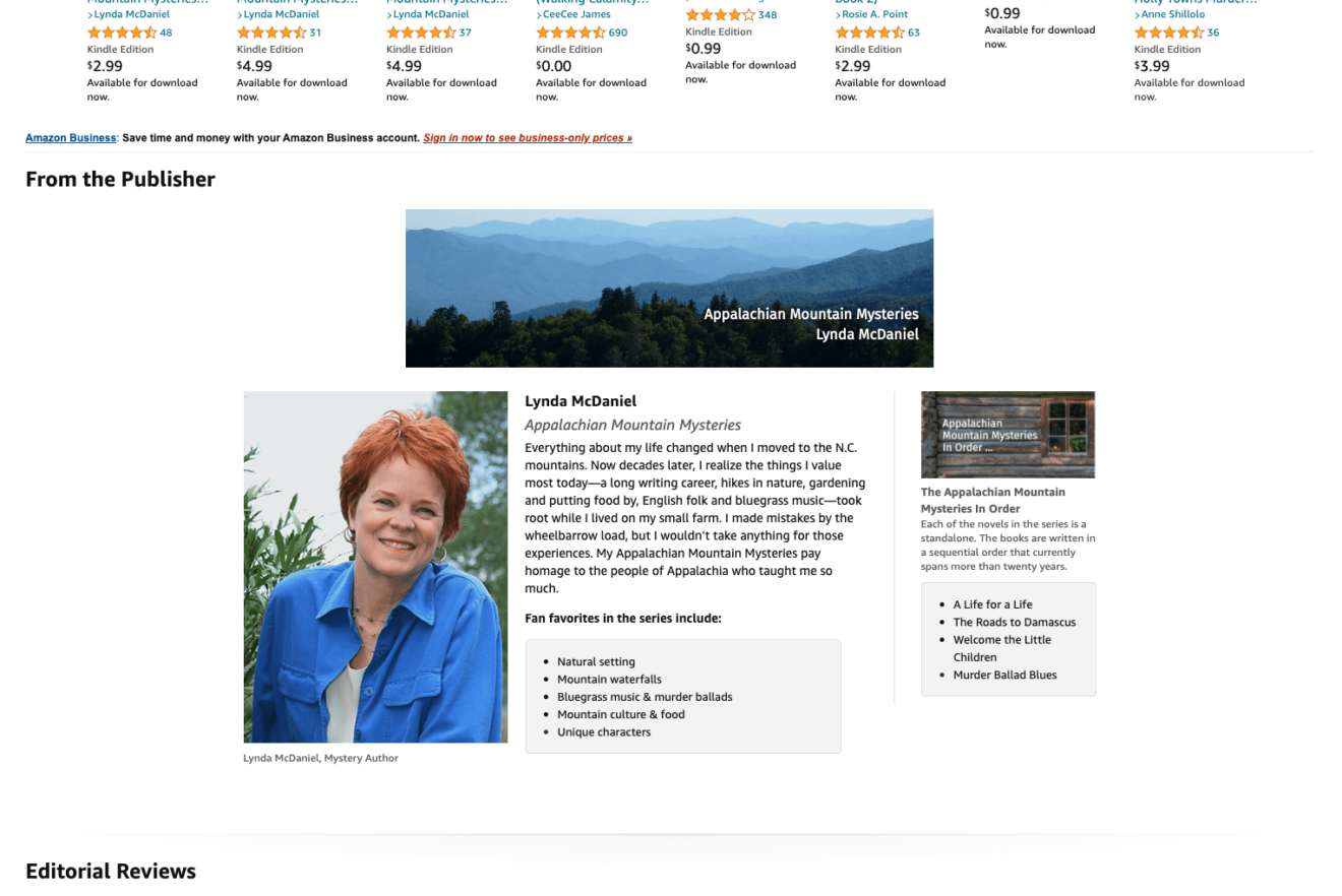 Amazon A+ Content for Authors - Written Word Media