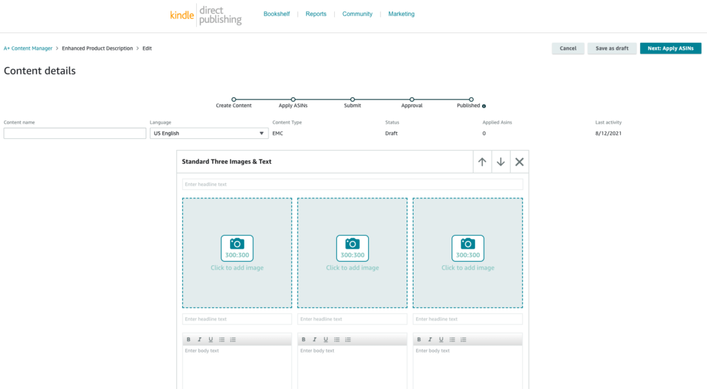 Amazon A+ Content for Authors - Written Word Media